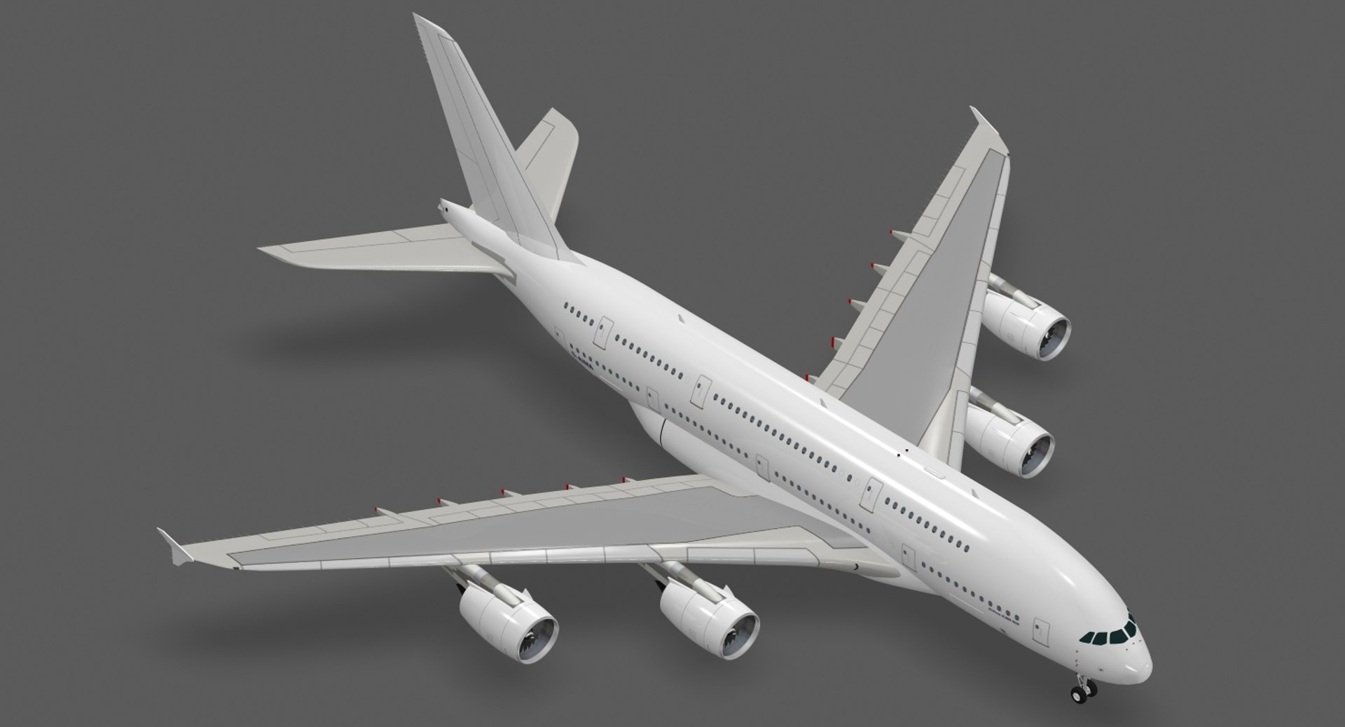 3d Airbus A380-800 A380