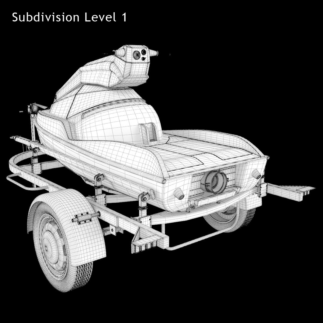 3d Jet Ski Model
