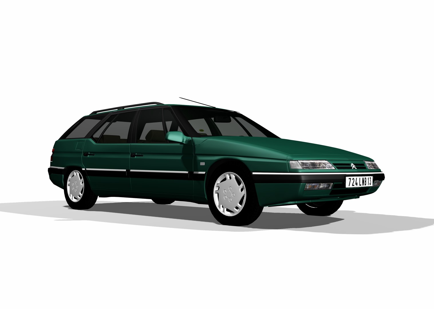 3D Model Citroen Xm Break - TurboSquid 1304011