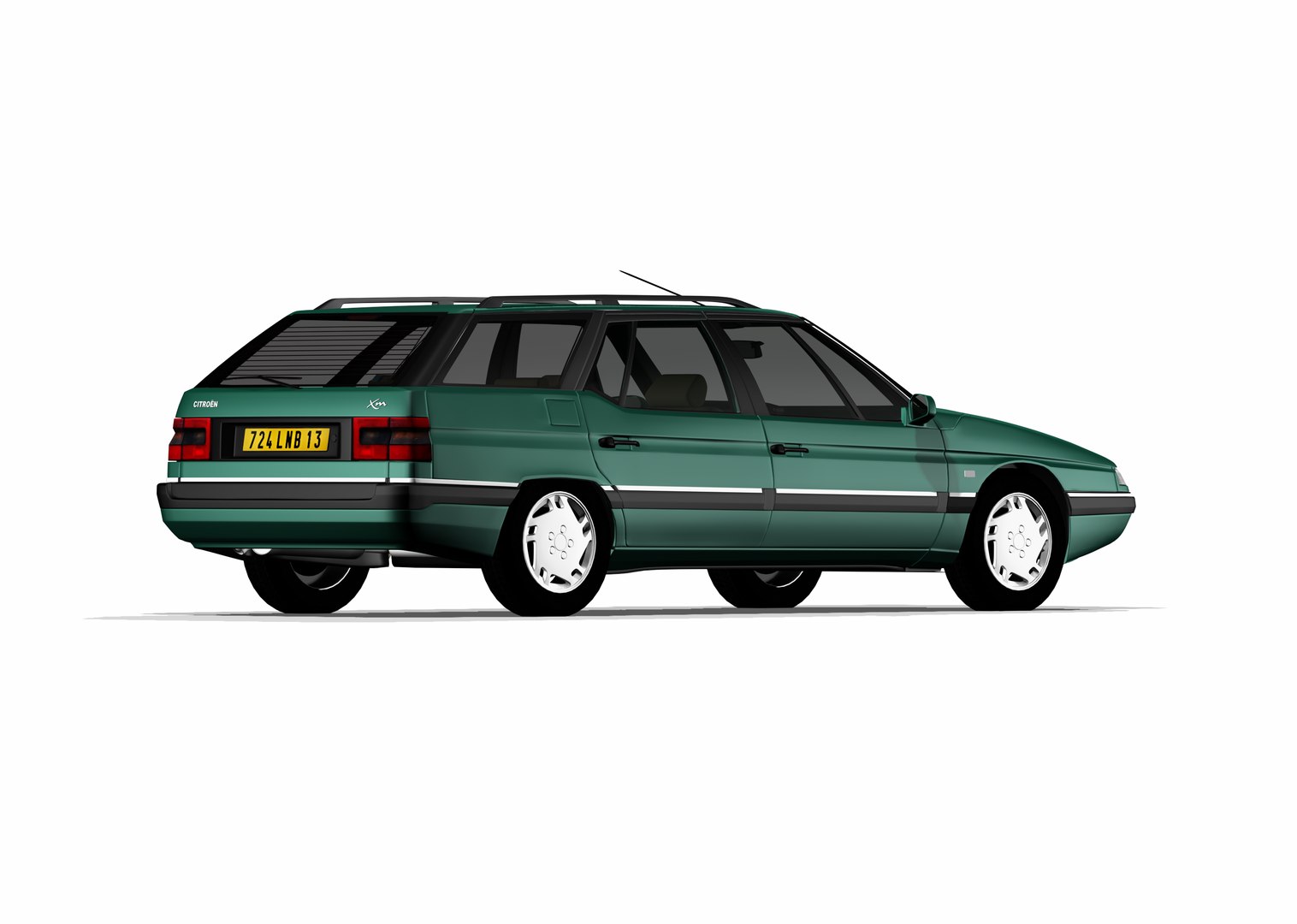 3D Model Citroen Xm Break - TurboSquid 1304011