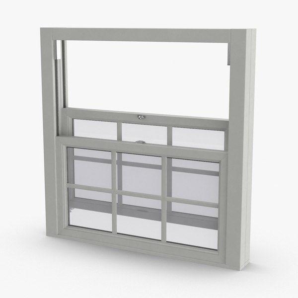 Standard-windows---window-3-open 3D model - TurboSquid 1246369