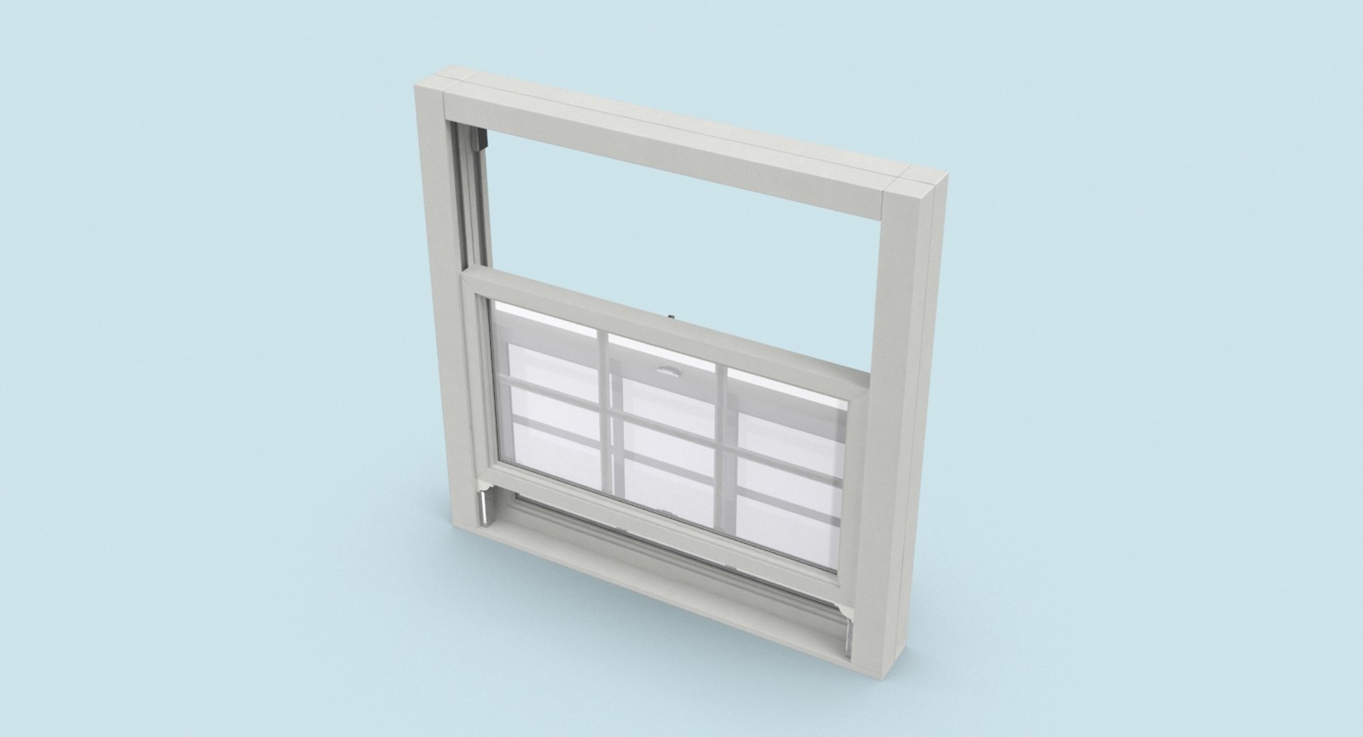 Standard-windows---window-3-open 3D Model - TurboSquid 1246369