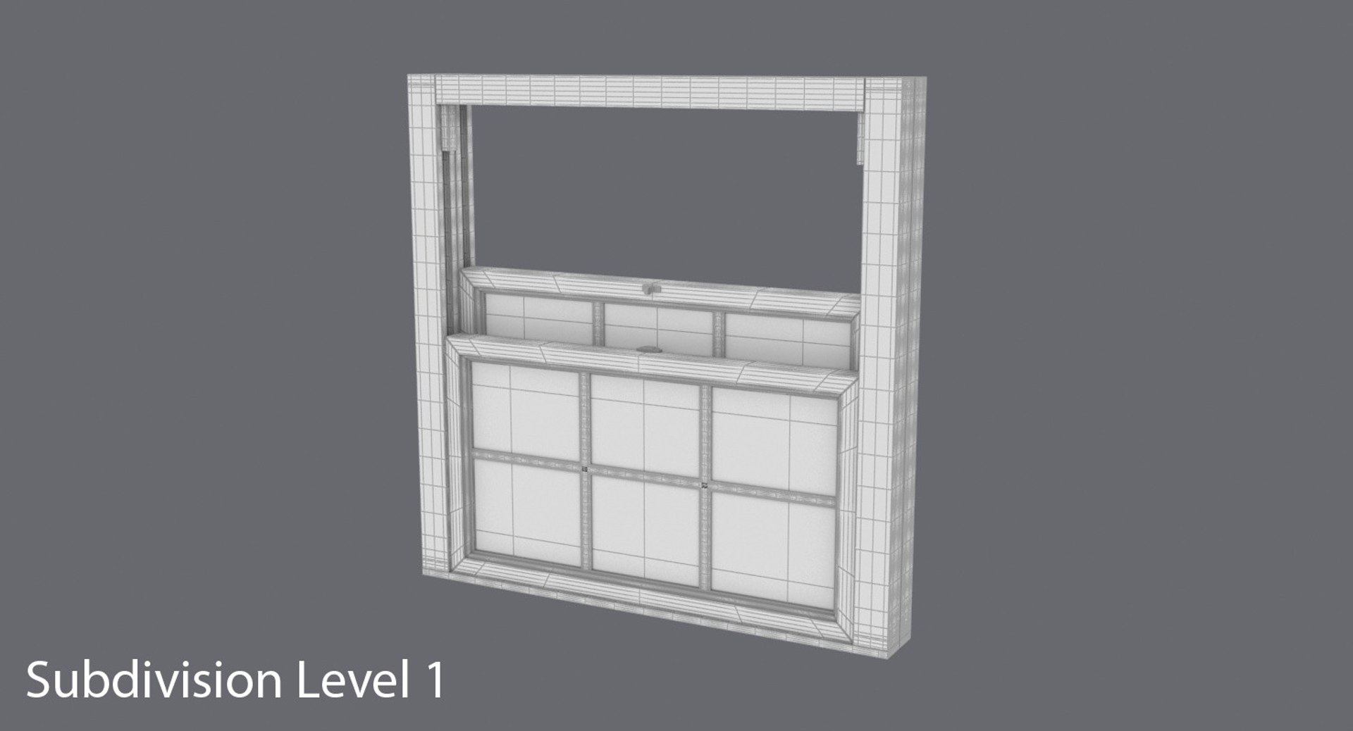 Standard-windows---window-3-open 3D Model - TurboSquid 1246369