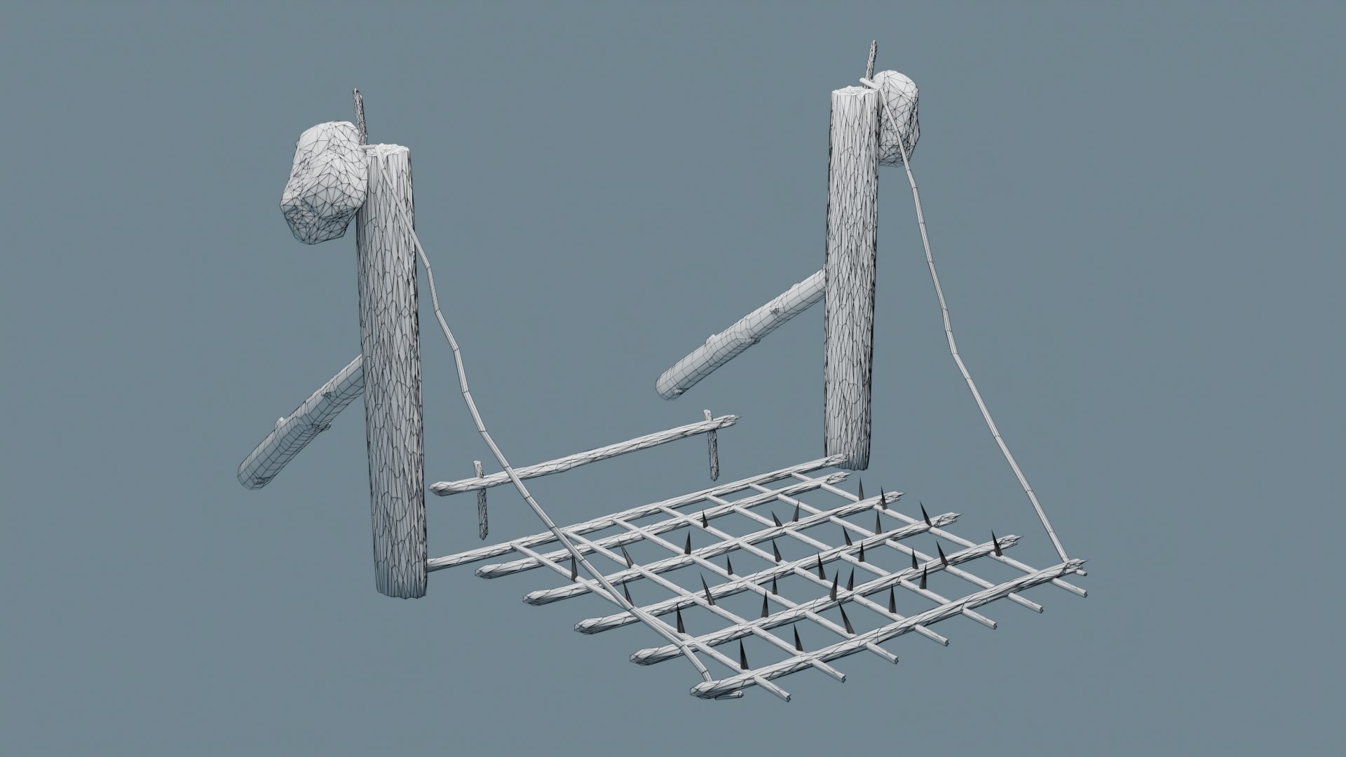 Low-Poly Trap 3D Model - TurboSquid 1733857