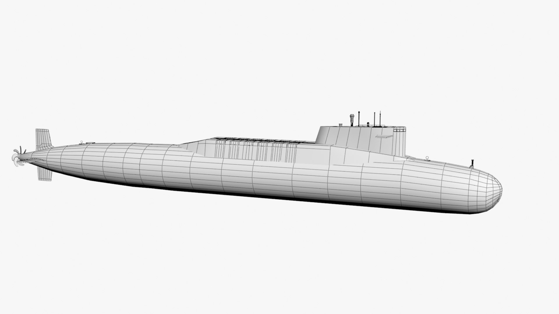 3D Chinese Type 092 Xia Class Nuclear Submarine Model - TurboSquid 1978235
