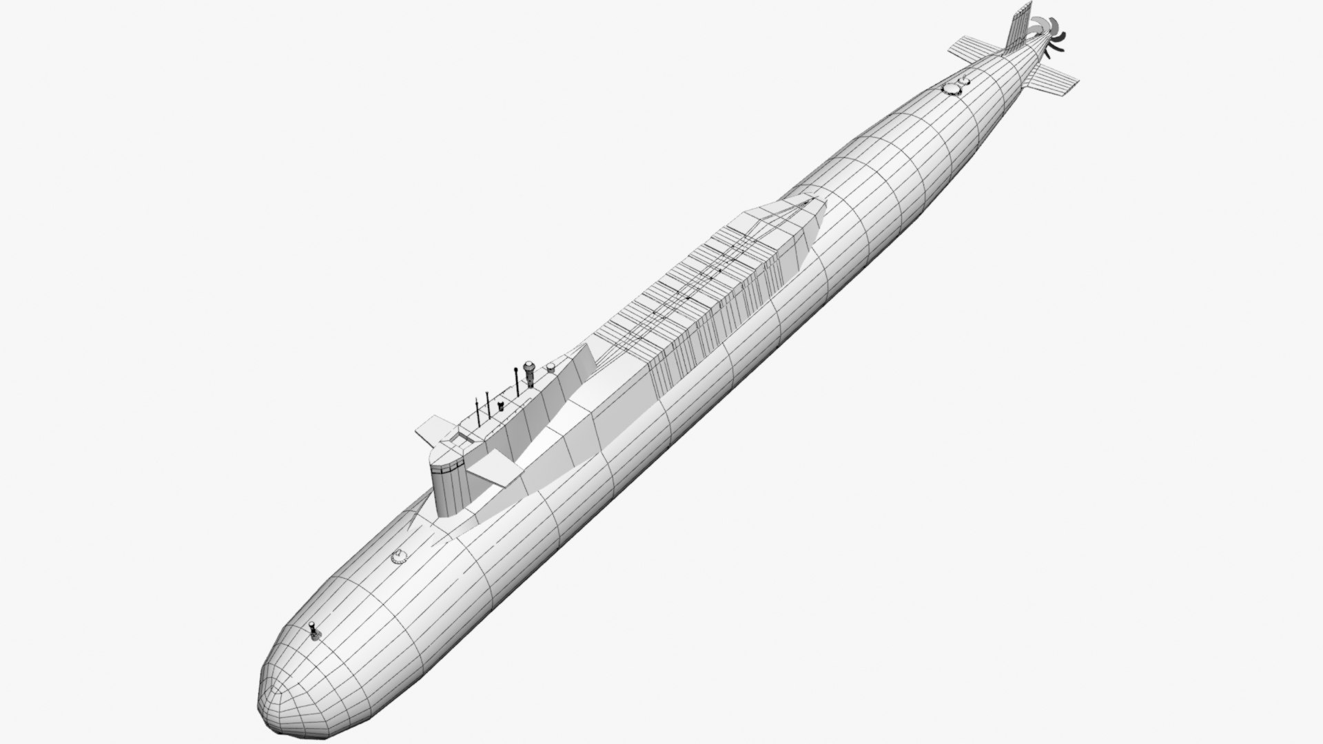 3D Chinese Type 092 Xia Class Nuclear Submarine Model - TurboSquid 1978235