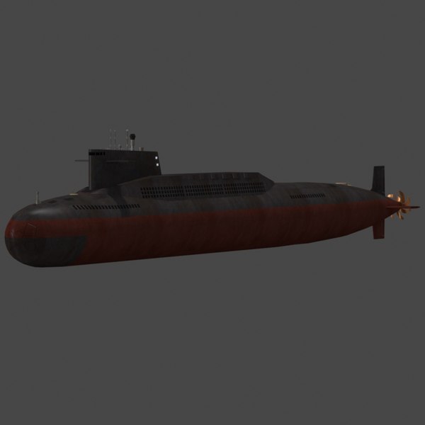 3D chinese 092 xia class nuclear submarine model - TurboSquid 1978235