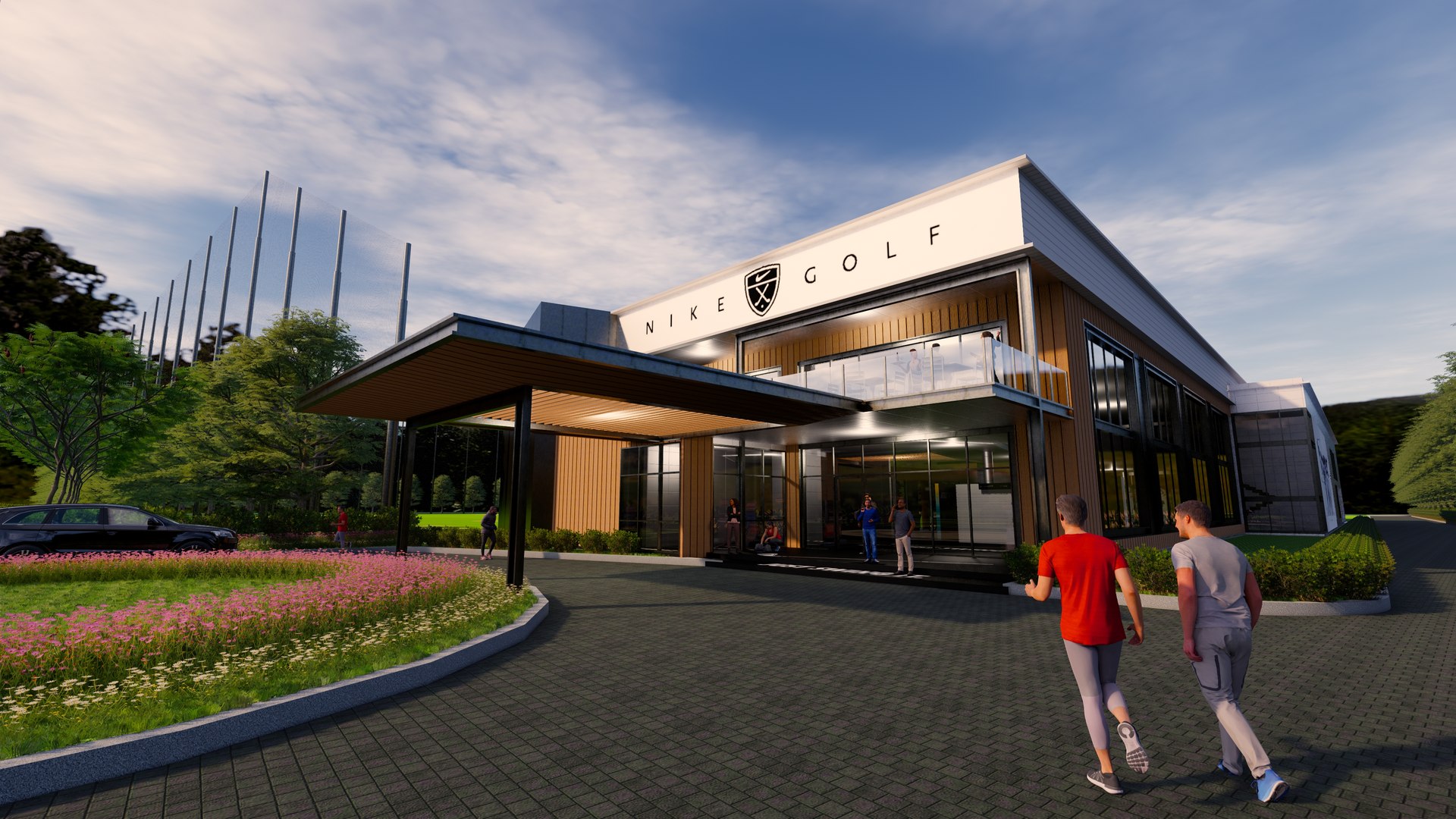 3D Driving Range Golf Model - TurboSquid 1873638