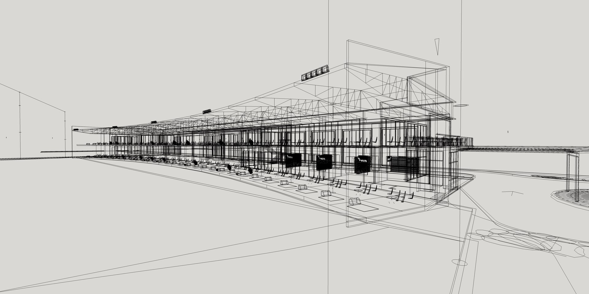3D Driving Range Golf Model - TurboSquid 1873638