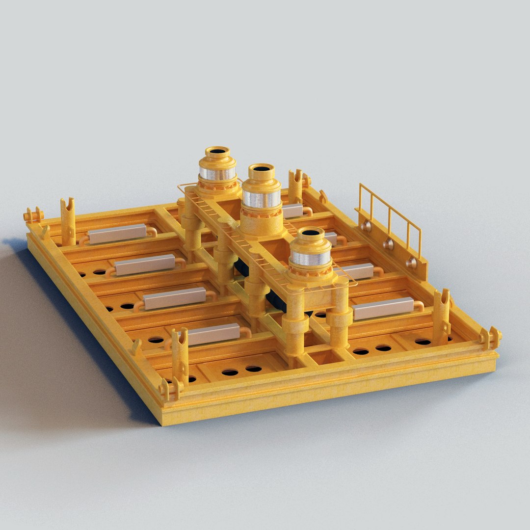 3d subsea 3 hub sled
