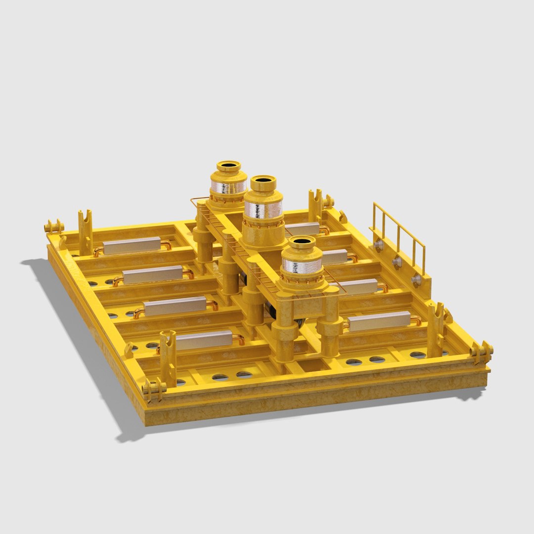 3d subsea 3 hub sled