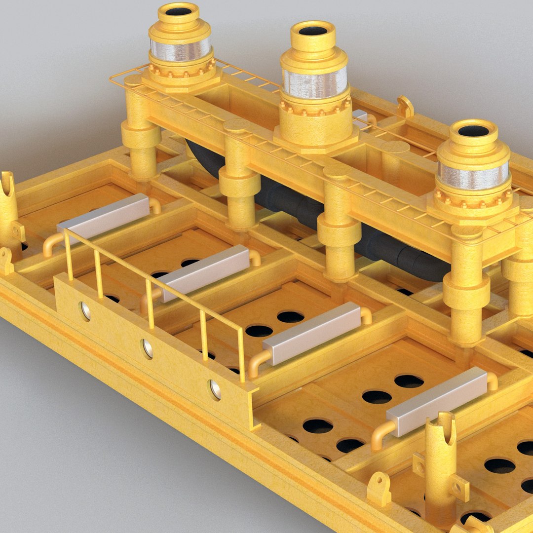 3d subsea 3 hub sled