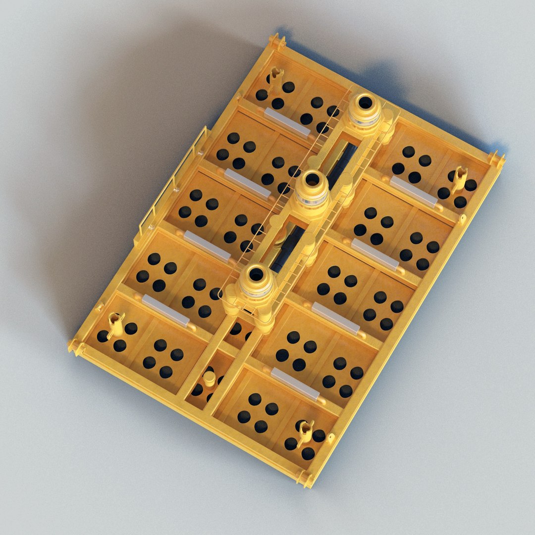 3d subsea 3 hub sled