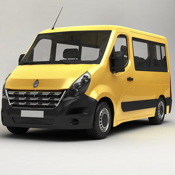 renault master 2015 3d 3ds