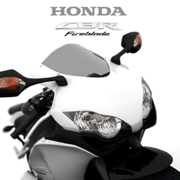 3d model honda cbr 1000rr fireblade