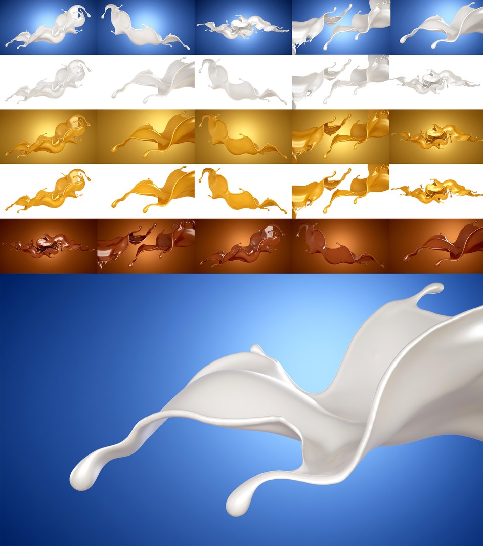 Liquid Splash 3D - TurboSquid 1251711