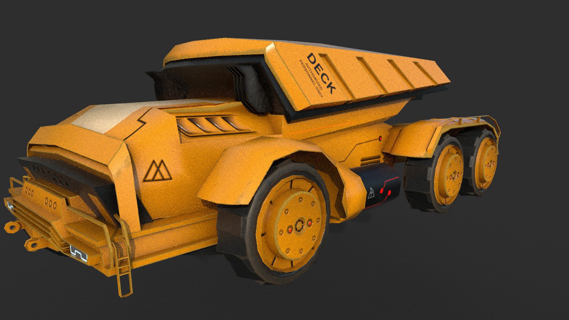 Sci Fi Tanker Model - TurboSquid 1866806