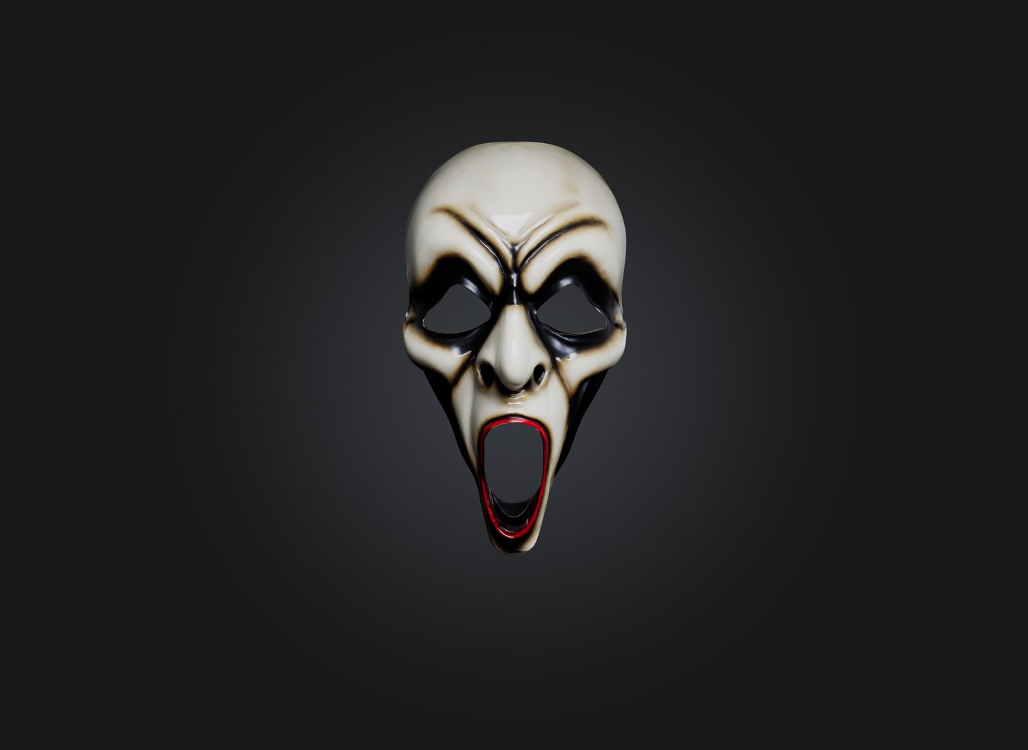 3D Scream Mask Model - TurboSquid 2288238