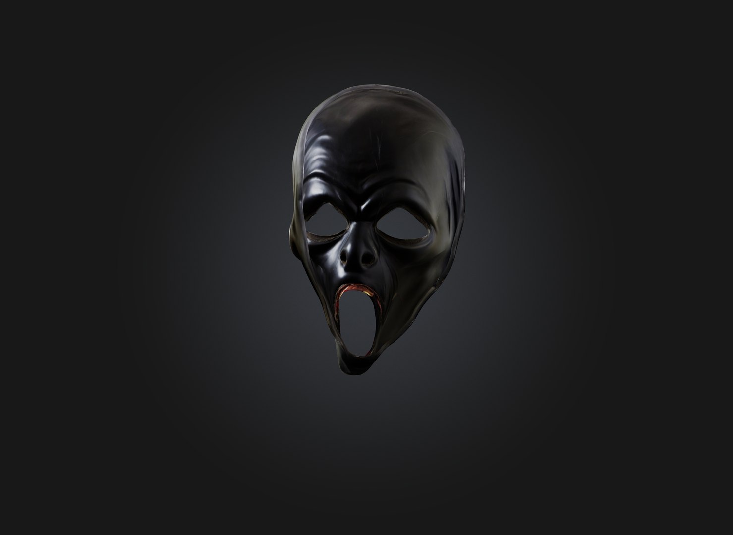3D Scream Mask Model - TurboSquid 2288238
