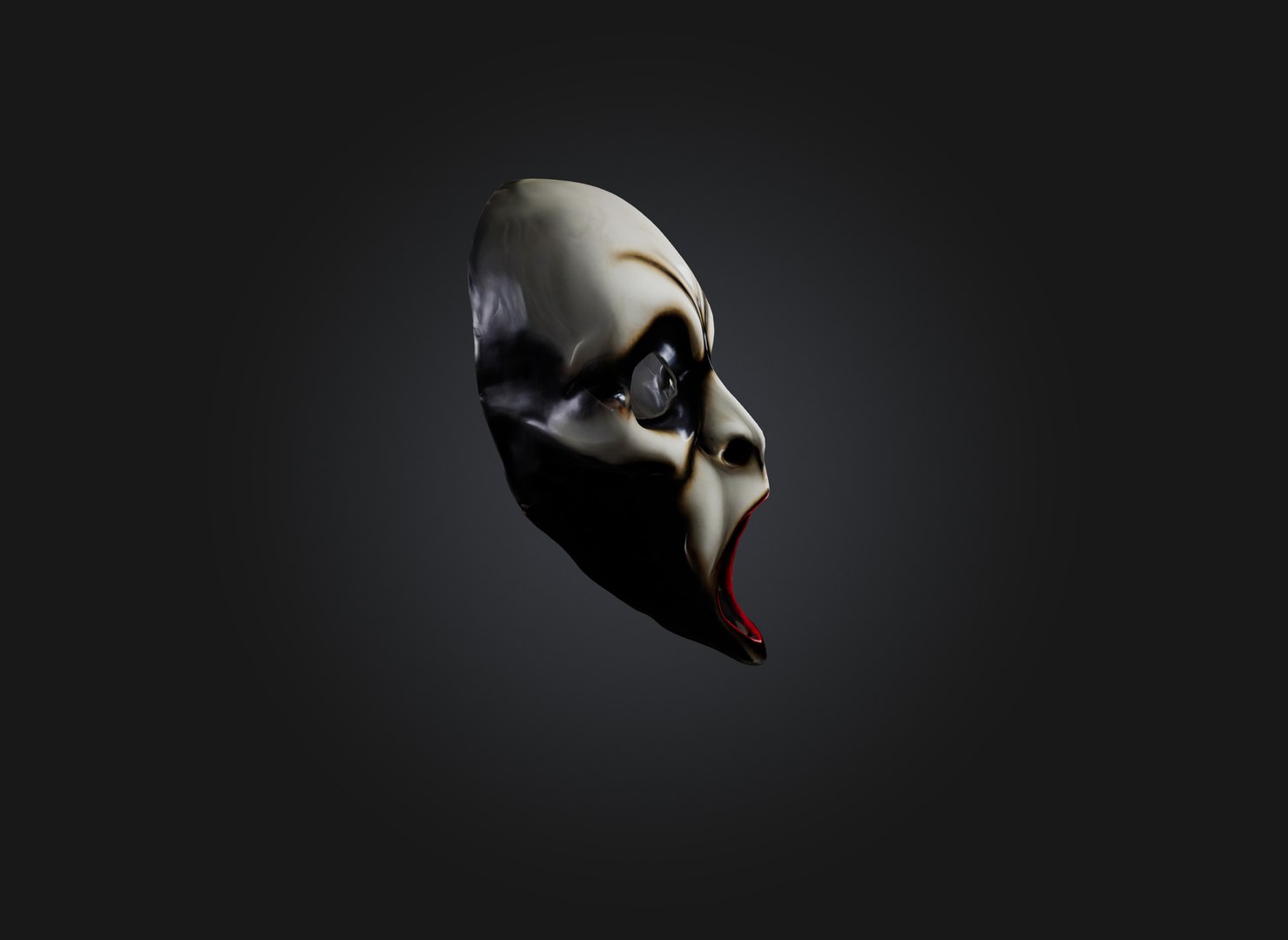 3D Scream Mask Model - TurboSquid 2288238
