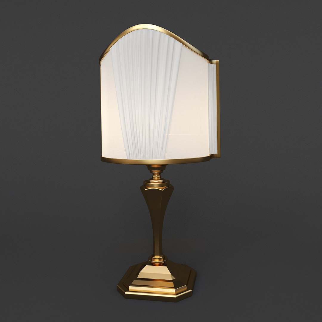 Table Lamp 3d Model