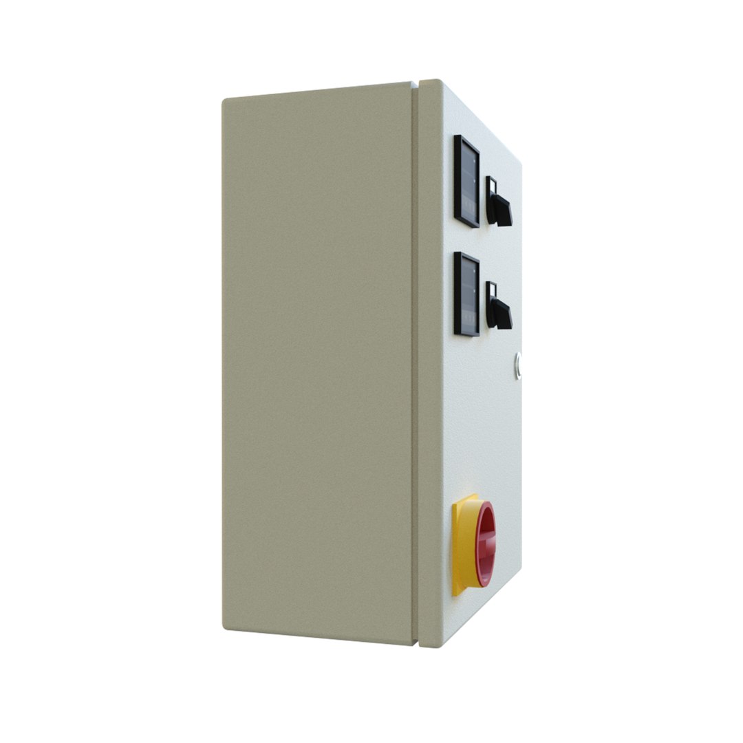 Industrial Temperature Control Box With Switches And PIDs Model ...