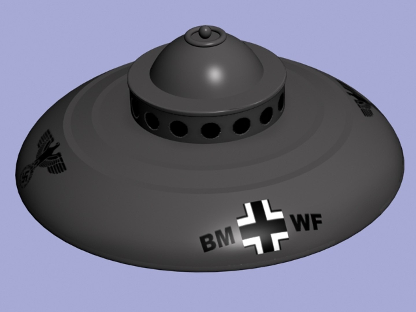 Adamski Flying Saucer 3ds