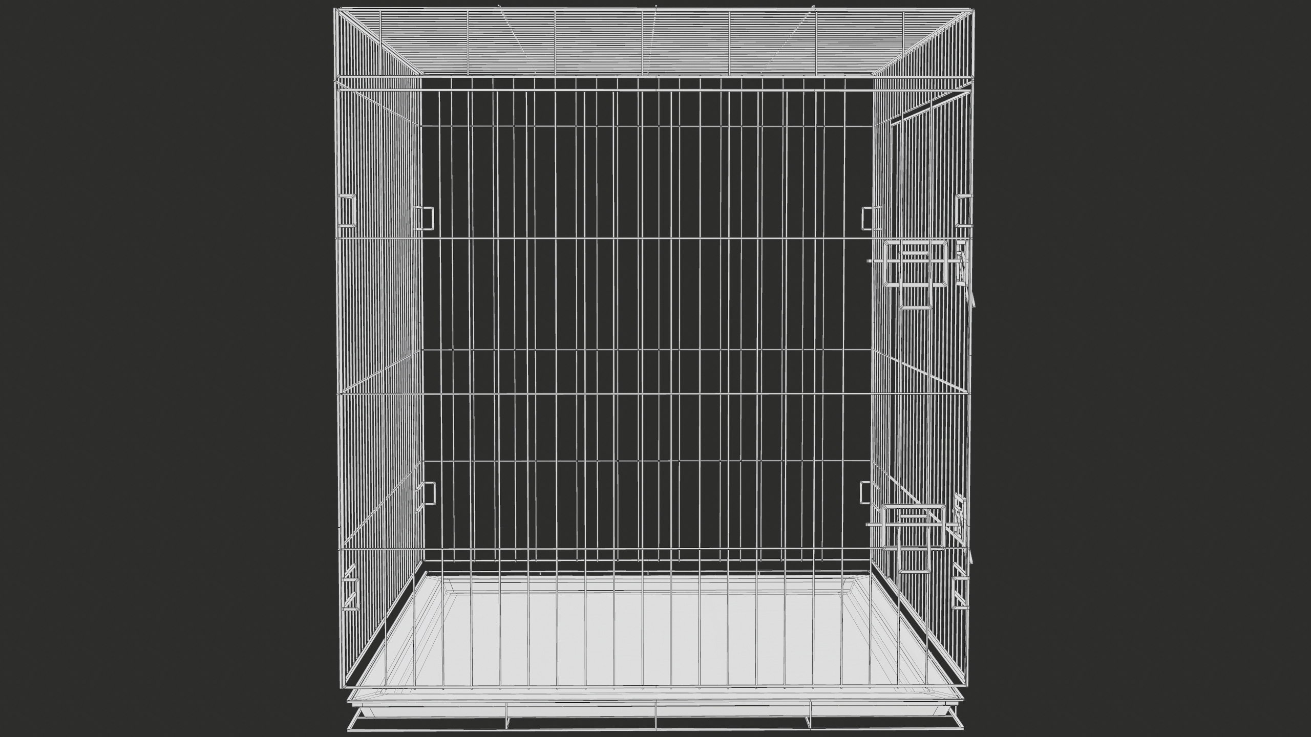 Pet Cage Lowpoly PBR 3D model - TurboSquid 1755179