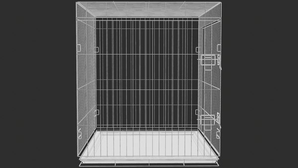 Pet Cage Lowpoly PBR 3D model - TurboSquid 1755179