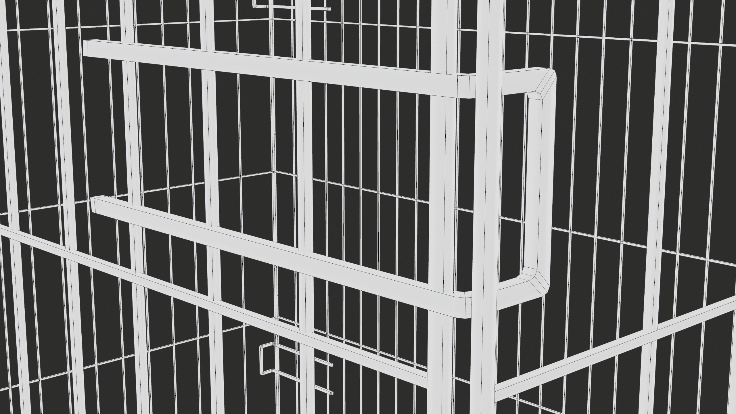 Pet Cage Lowpoly PBR 3D model - TurboSquid 1755179