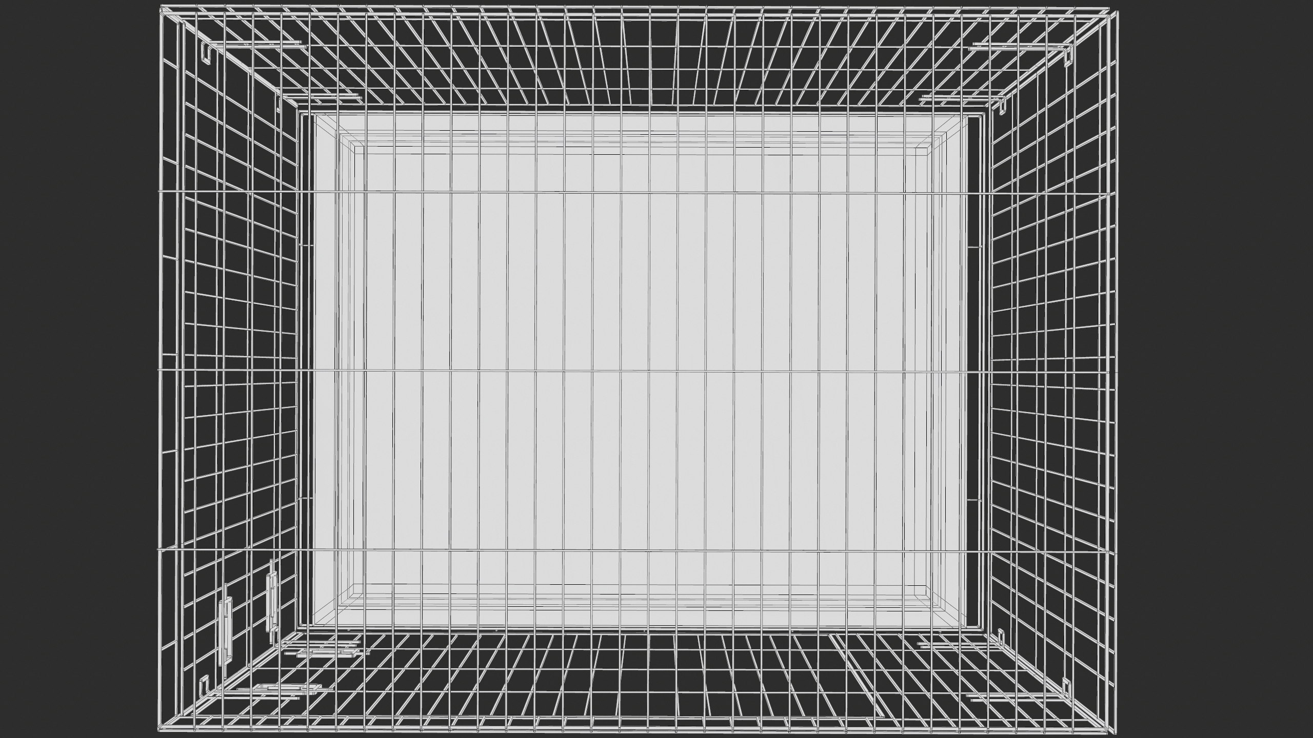 Pet Cage Lowpoly PBR 3D model - TurboSquid 1755179