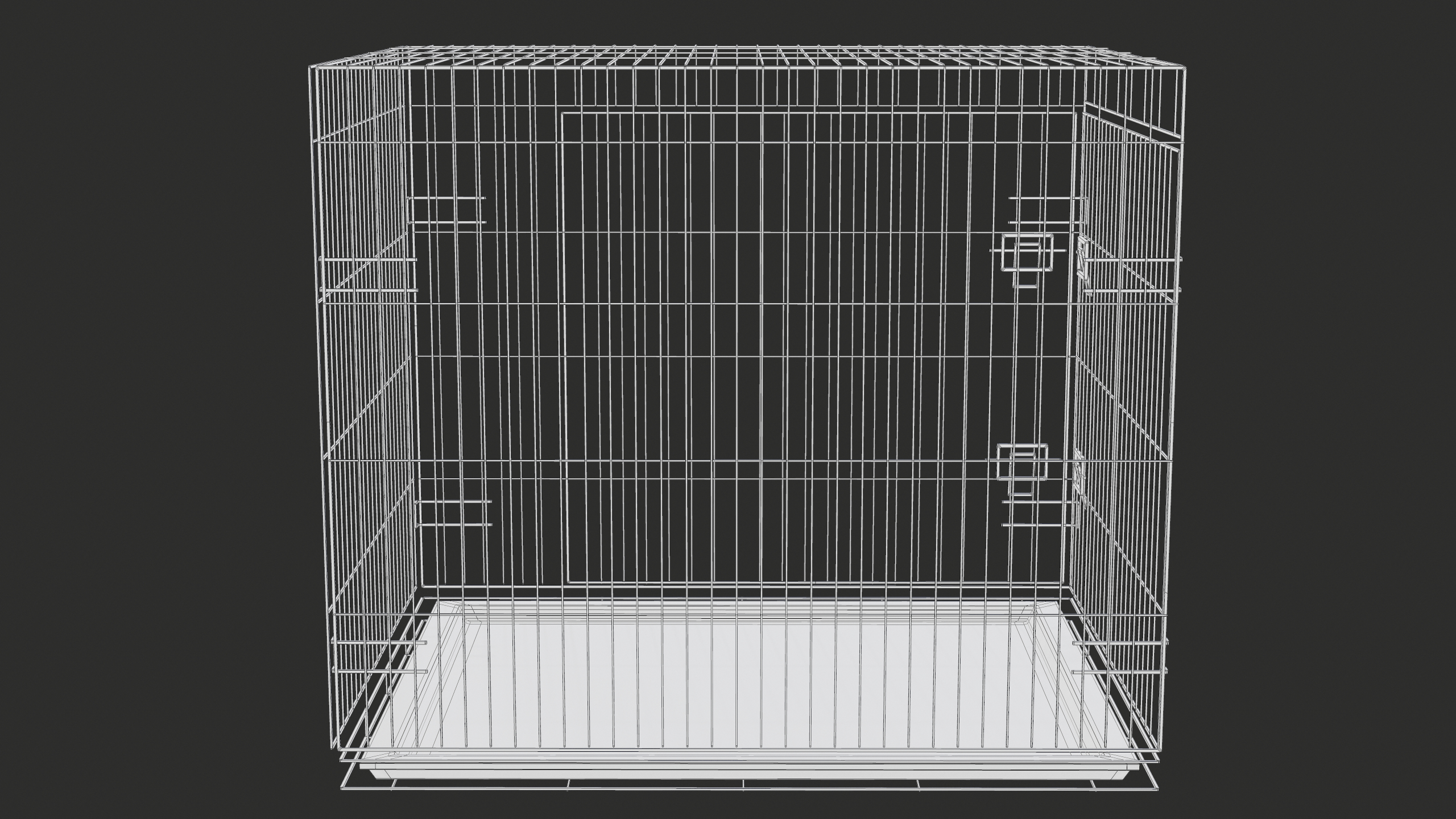 Pet Cage Lowpoly PBR 3D model - TurboSquid 1755179