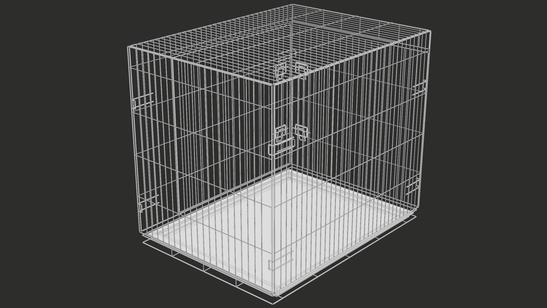 modèle 3D de Pet Cage Lowpoly PBR - TurboSquid 1755179