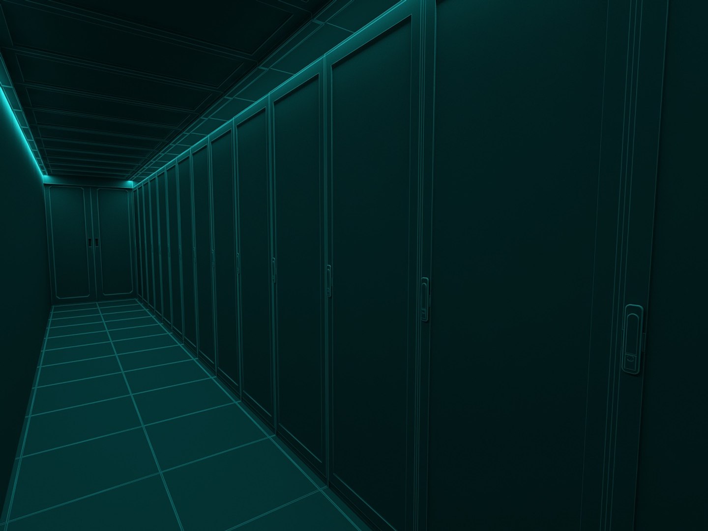 3D model Computer Server Room - TurboSquid 1910512