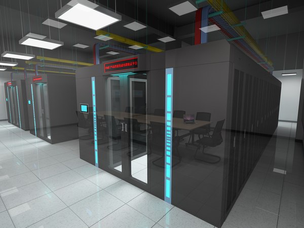 3D model Computer Server Room - TurboSquid 1910512