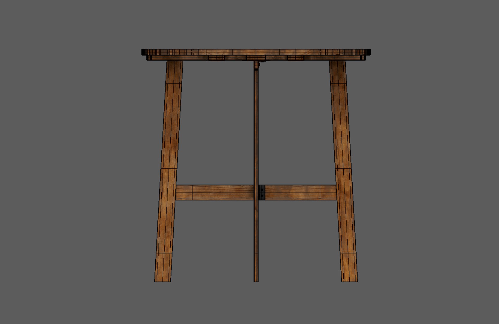 3D Model Foldable Table - TurboSquid 2238208