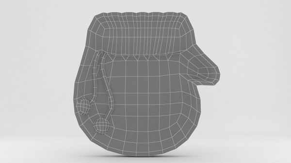 3D low-poly plate glove model - TurboSquid 1692184