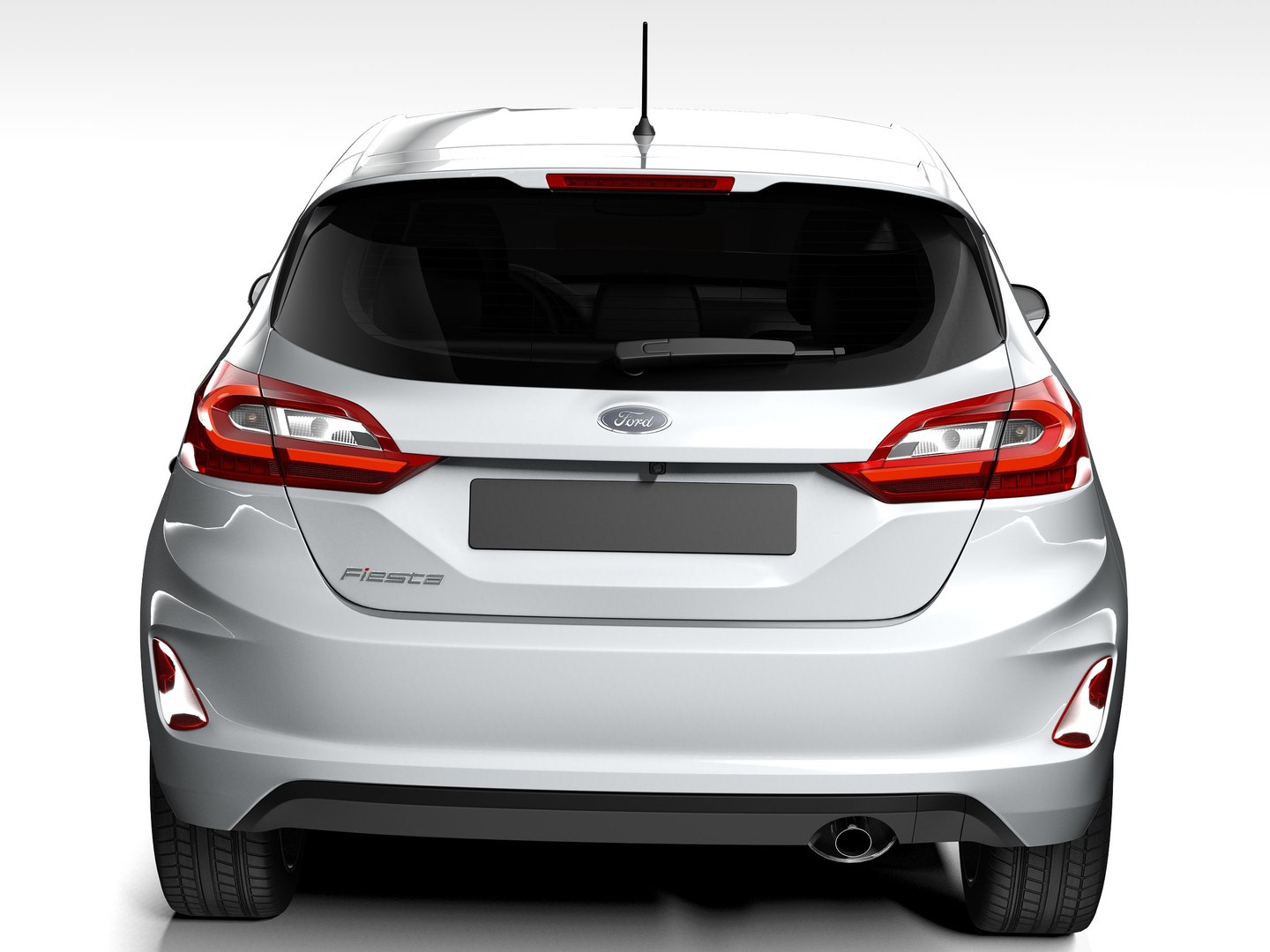 3D Ford Fiesta Style 3-door 2017 Model - TurboSquid 2224020