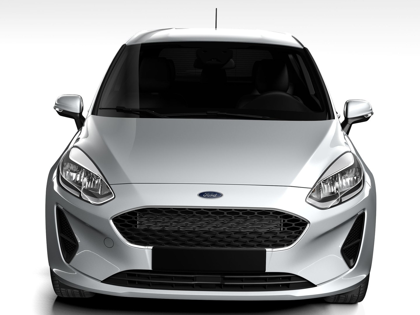 3D Ford Fiesta Style 3-door 2017 Model - TurboSquid 2224020