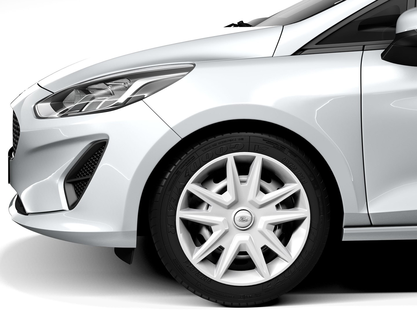 3D Ford Fiesta Style 3-door 2017 Model - TurboSquid 2224020