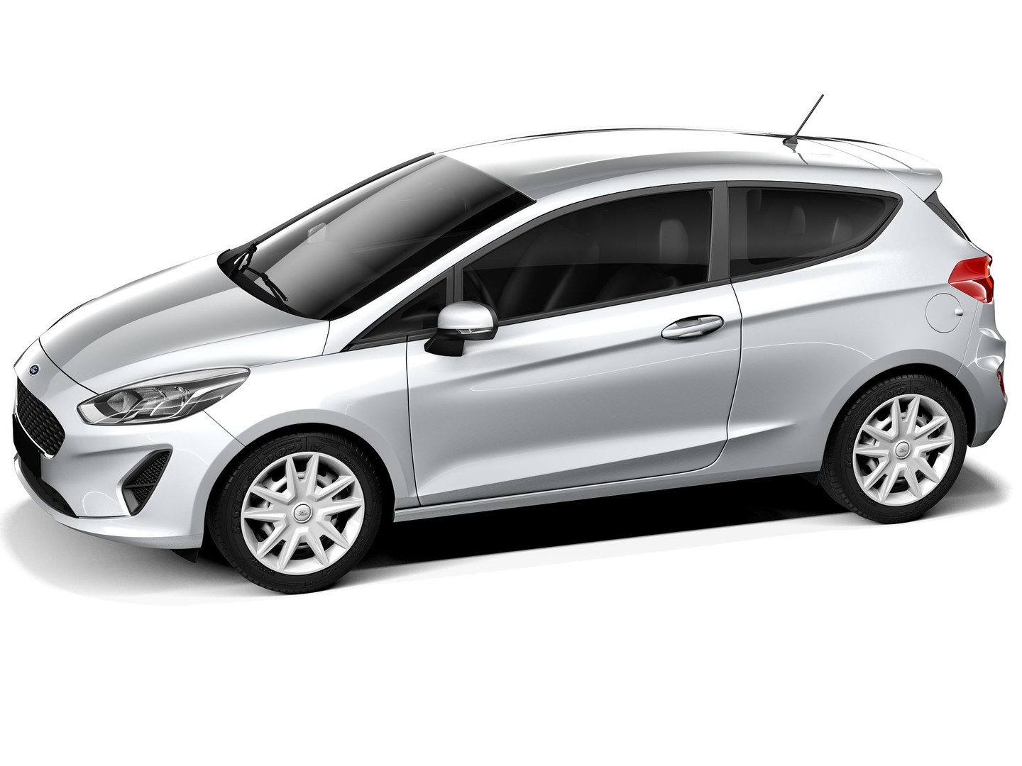 3D Ford Fiesta Style 3-door 2017 Model - TurboSquid 2224020