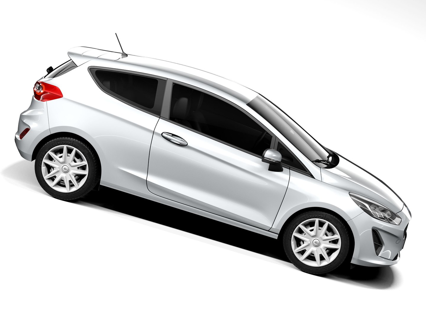 3D Ford Fiesta Style 3-door 2017 Model - TurboSquid 2224020