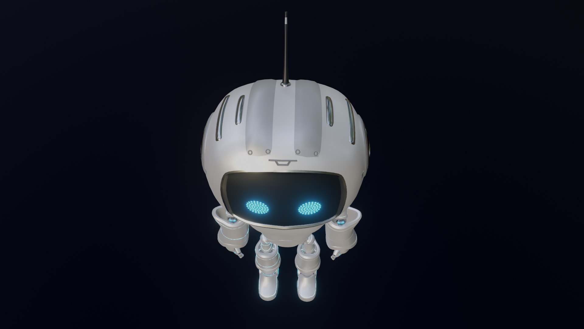 Cute Robot 3D model - TurboSquid 2001664