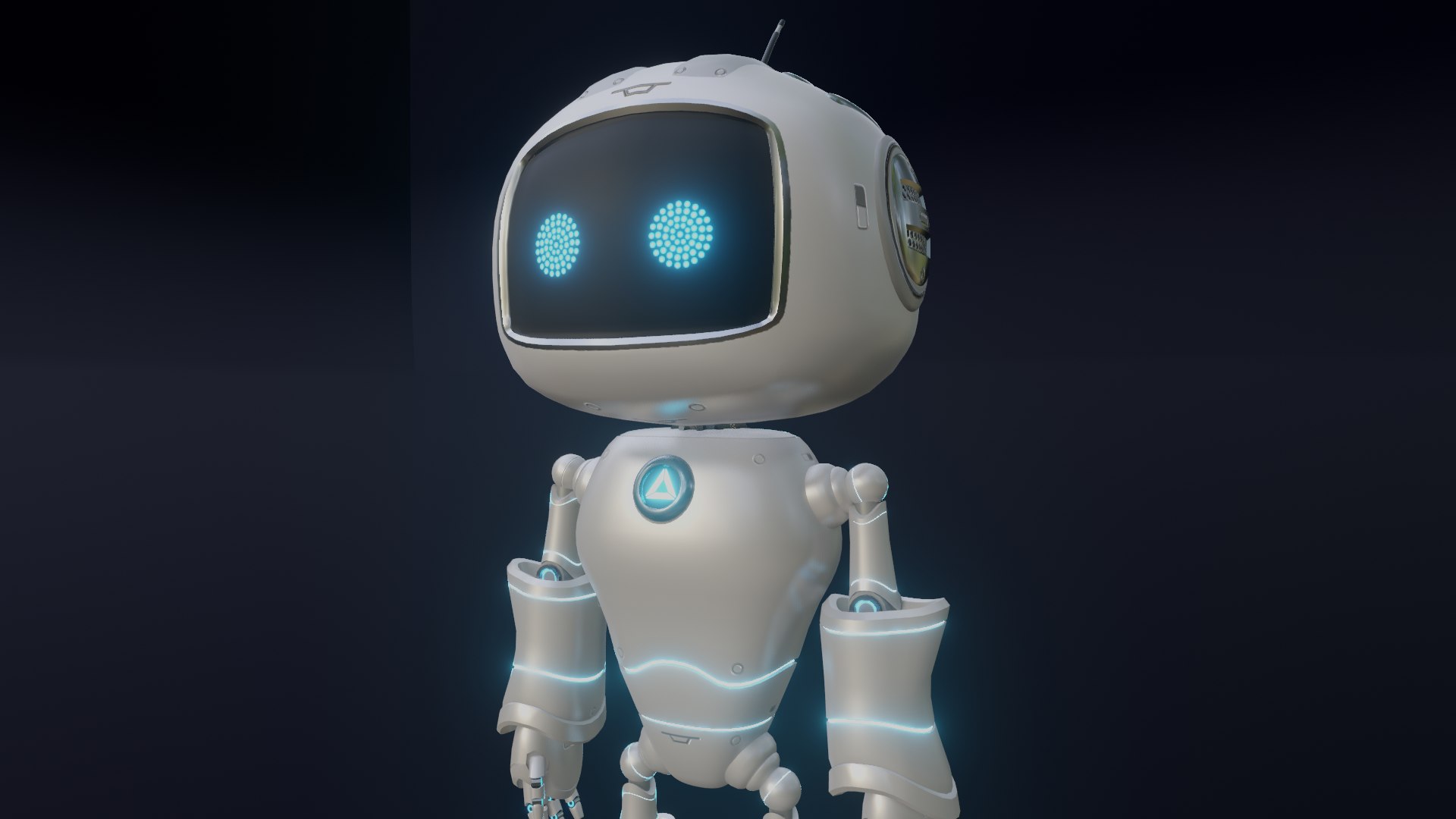 Cute Robot 3D model - TurboSquid 2001664