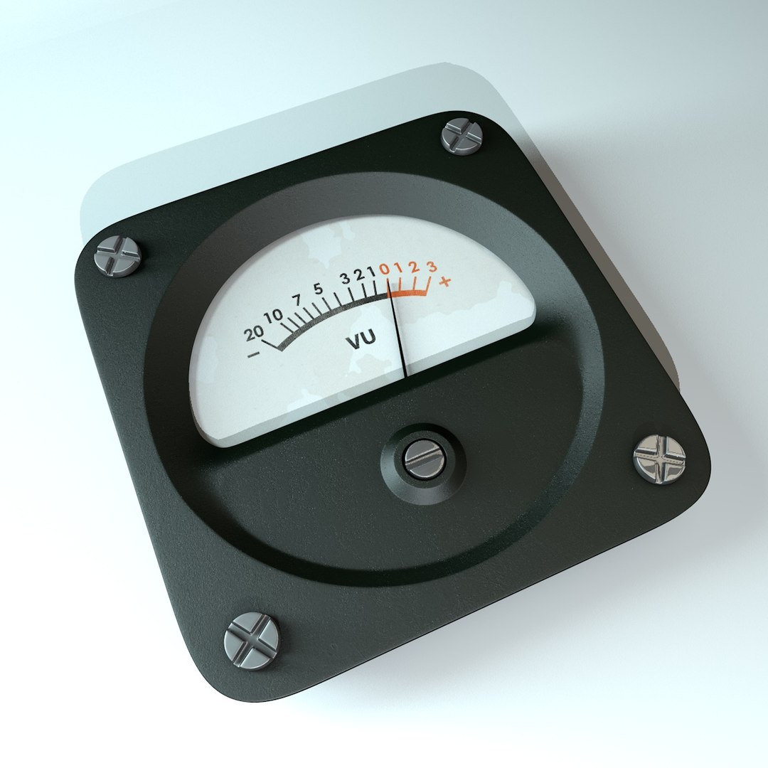 Vu Meter Dial C4d
