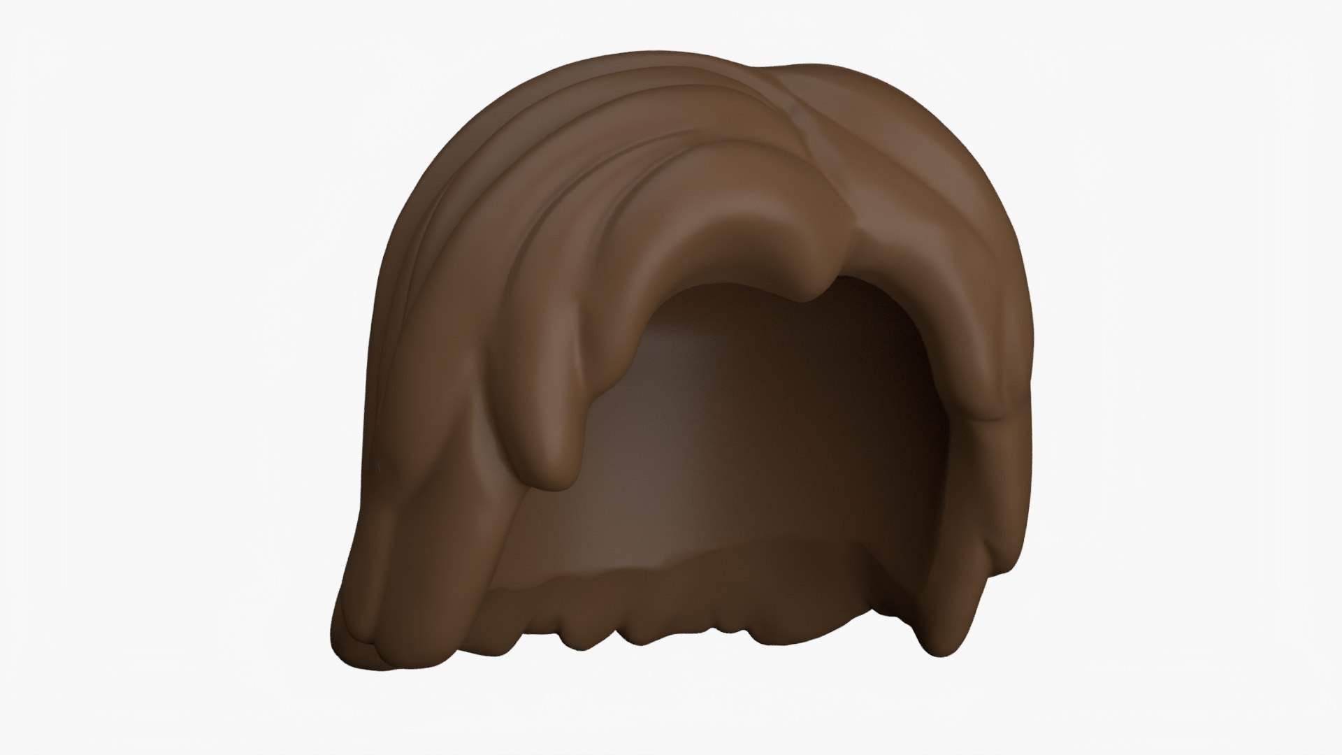 Lego Detailed Man Long Hair Match Real Object Model - TurboSquid 1879092