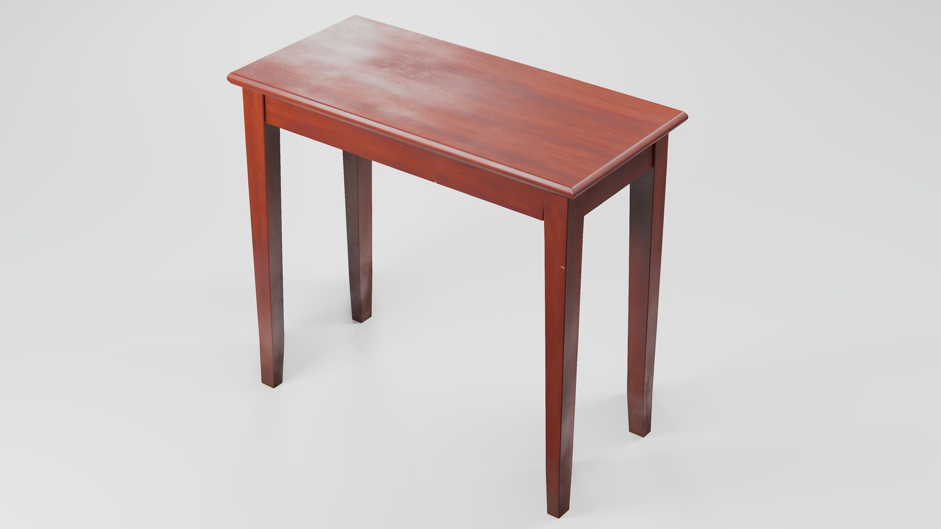 3D Small Desk Model - TurboSquid 1634656