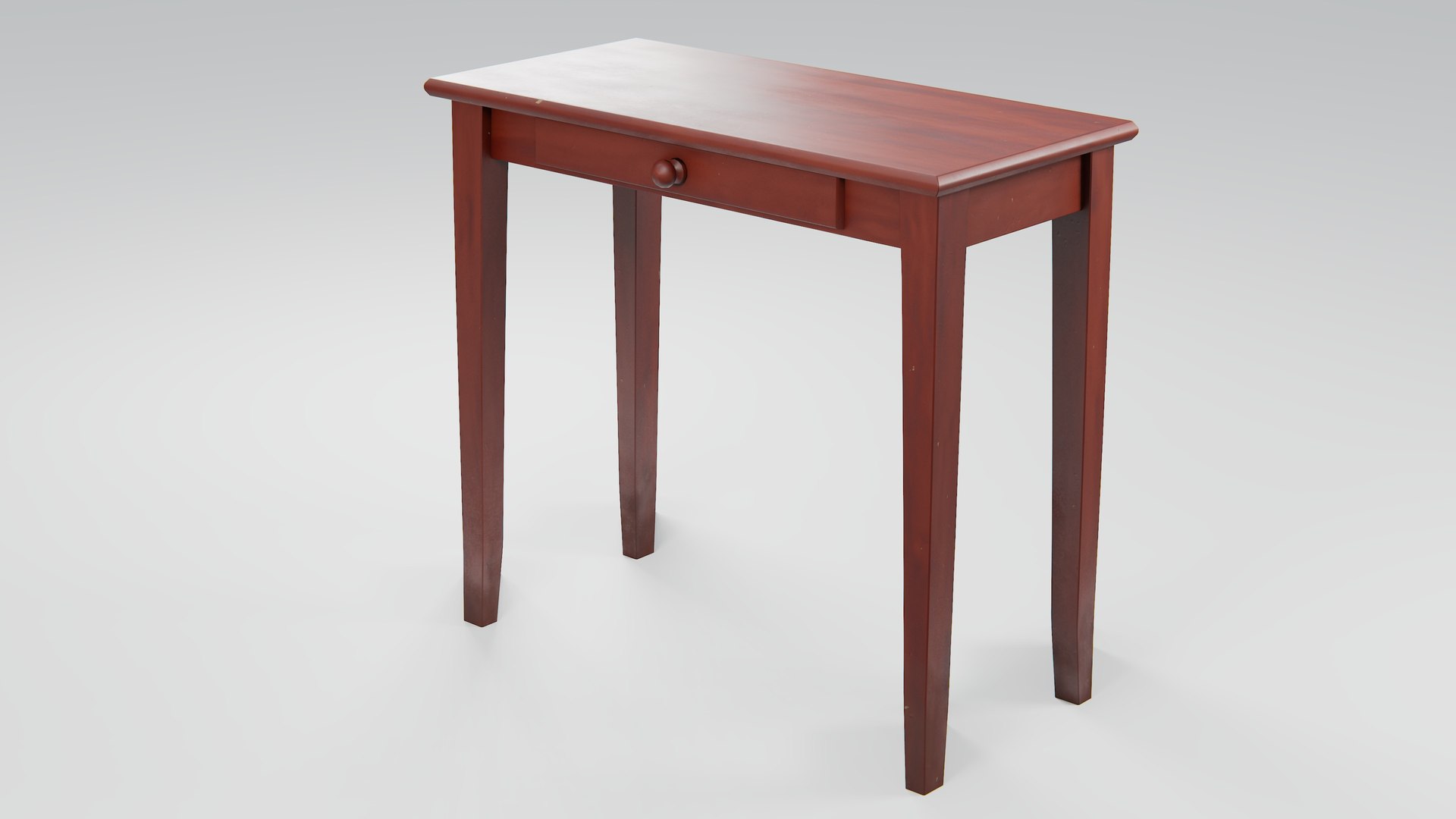 3D Small Desk Model - TurboSquid 1634656