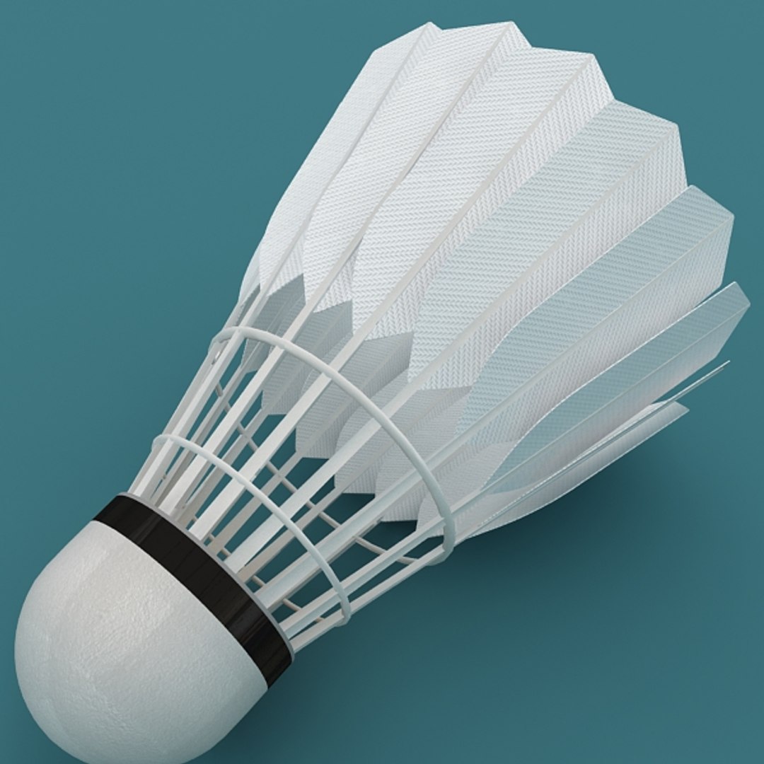 3d Shuttlecock Model