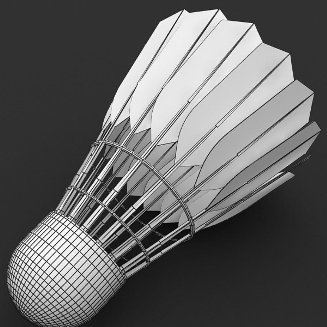 3d Shuttlecock Model